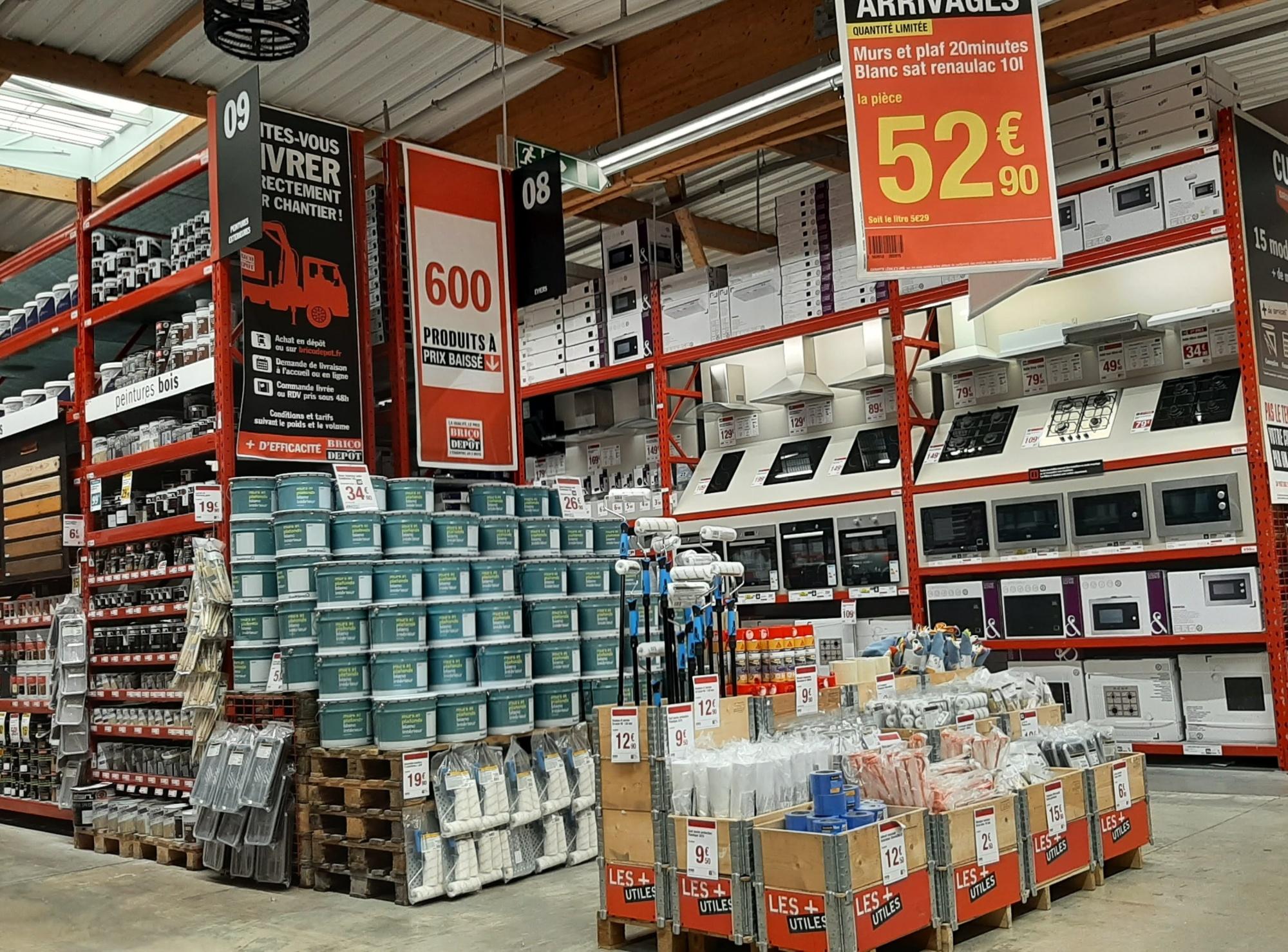 Brico Depôt : Magasin de bricolage Laval 53000 (adresse, horaire et avis)
